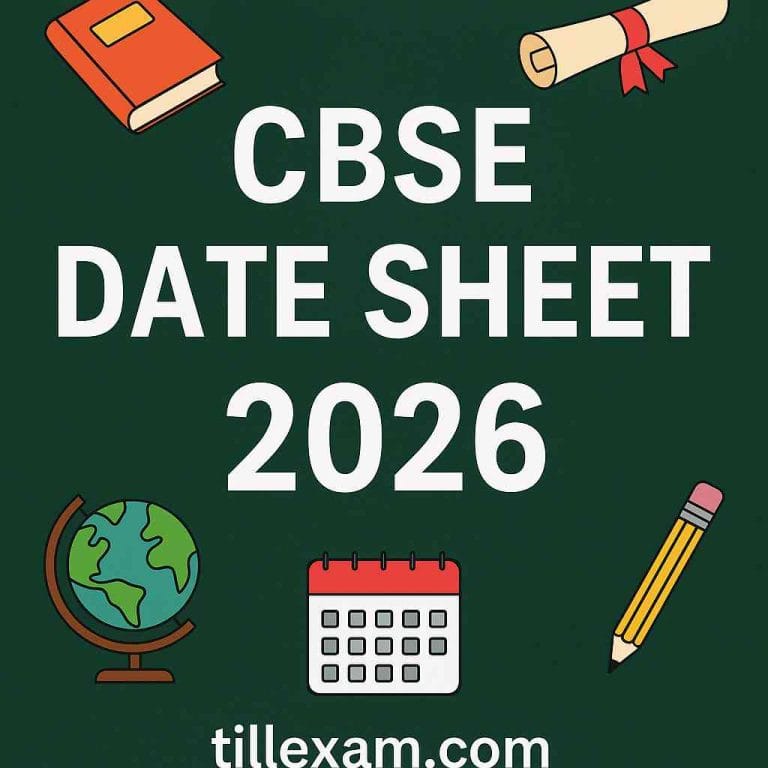 CBSE Date Sheet 2026 Released – Download Class 10 and Class 12 CBSE ...