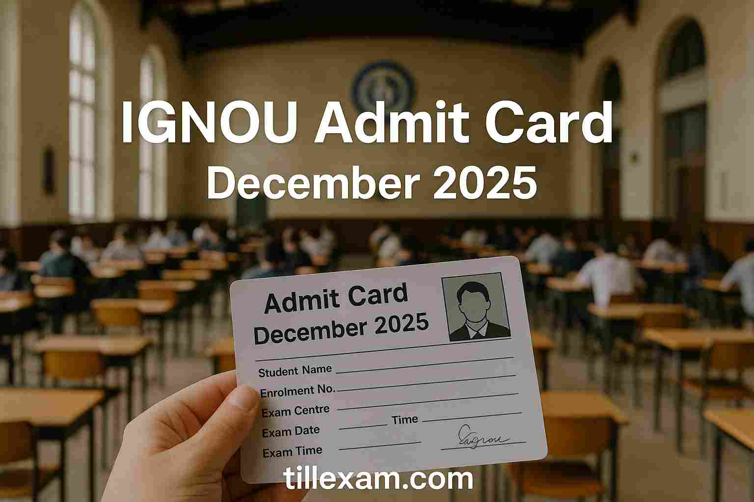 IGNOU Admit Card December 2025 – Download Link, Process, and Latest ...