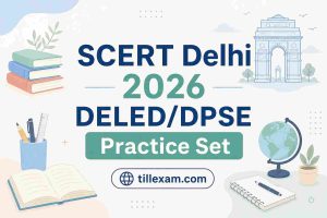 SCERT Delhi D.El.Ed / DPSE 2026 Mathematics & Mental Ability Practice ...