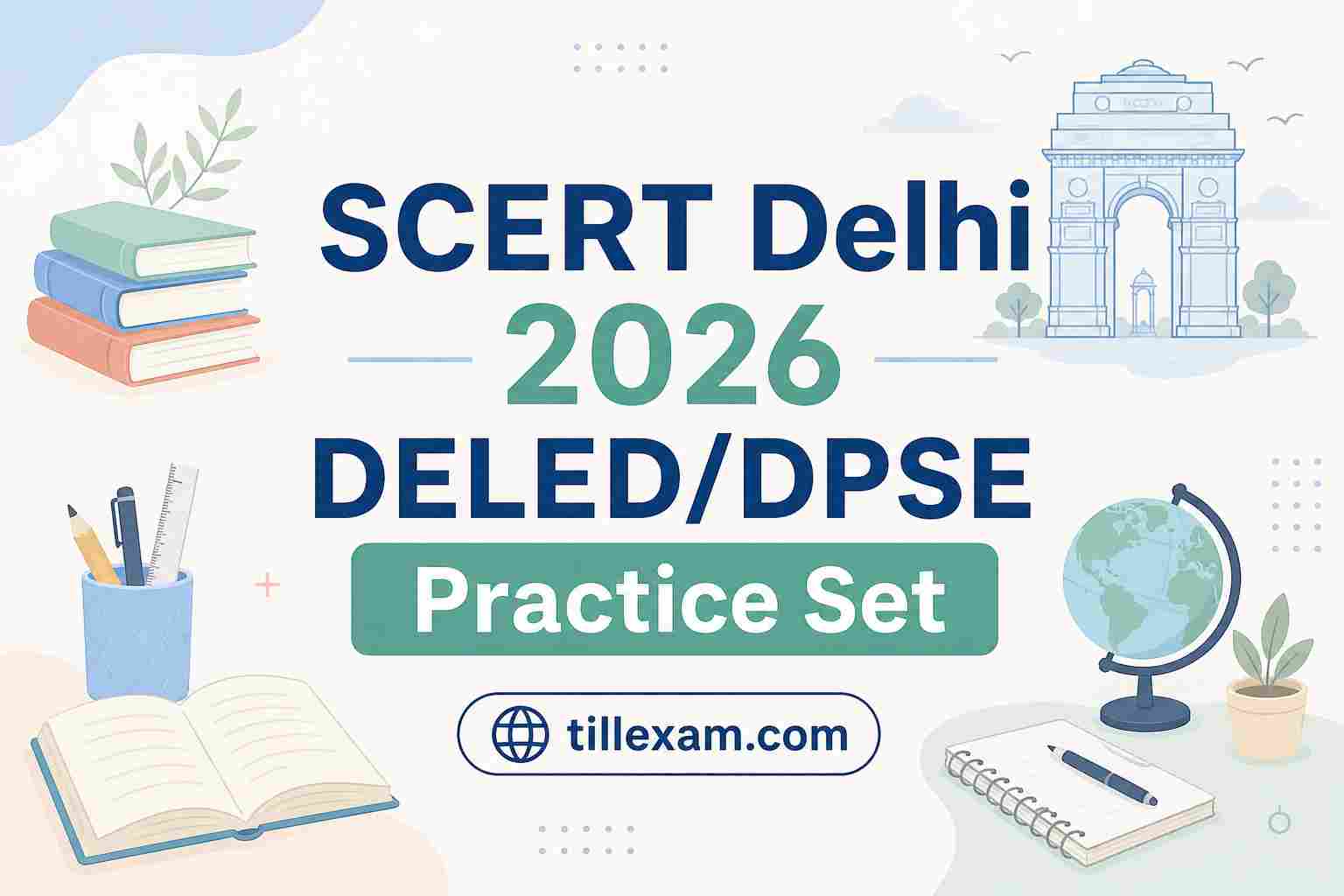 SCERT Delhi D.El.Ed / DPSE 2026 Mathematics & Mental Ability Practice ...